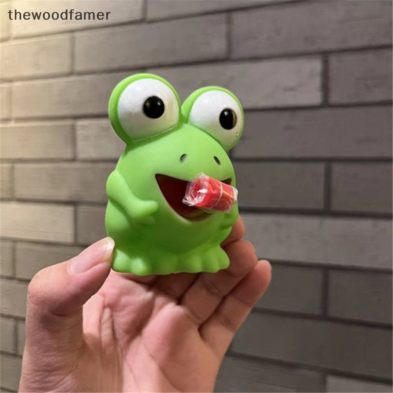 thewoodfamer Children Creative Deion Fidget Toys Pinch Frog Dinosaur ...