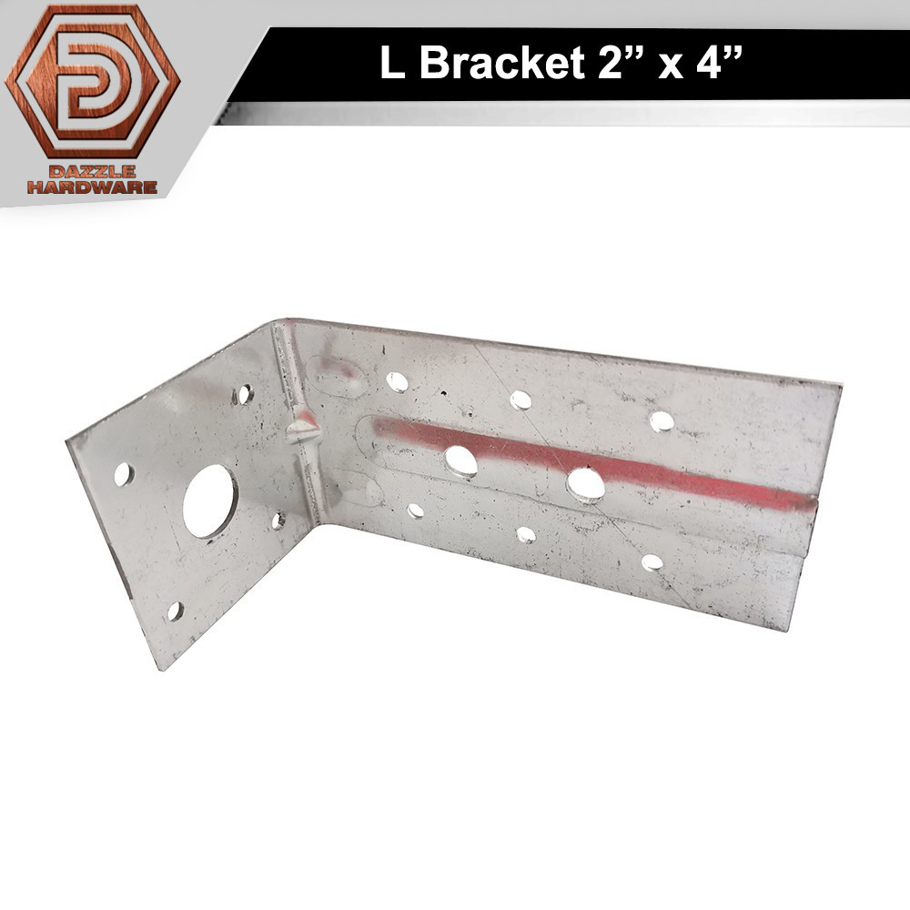 L bracket 2x4 inches roofing L bracket bumbung bracket channel bracket ...