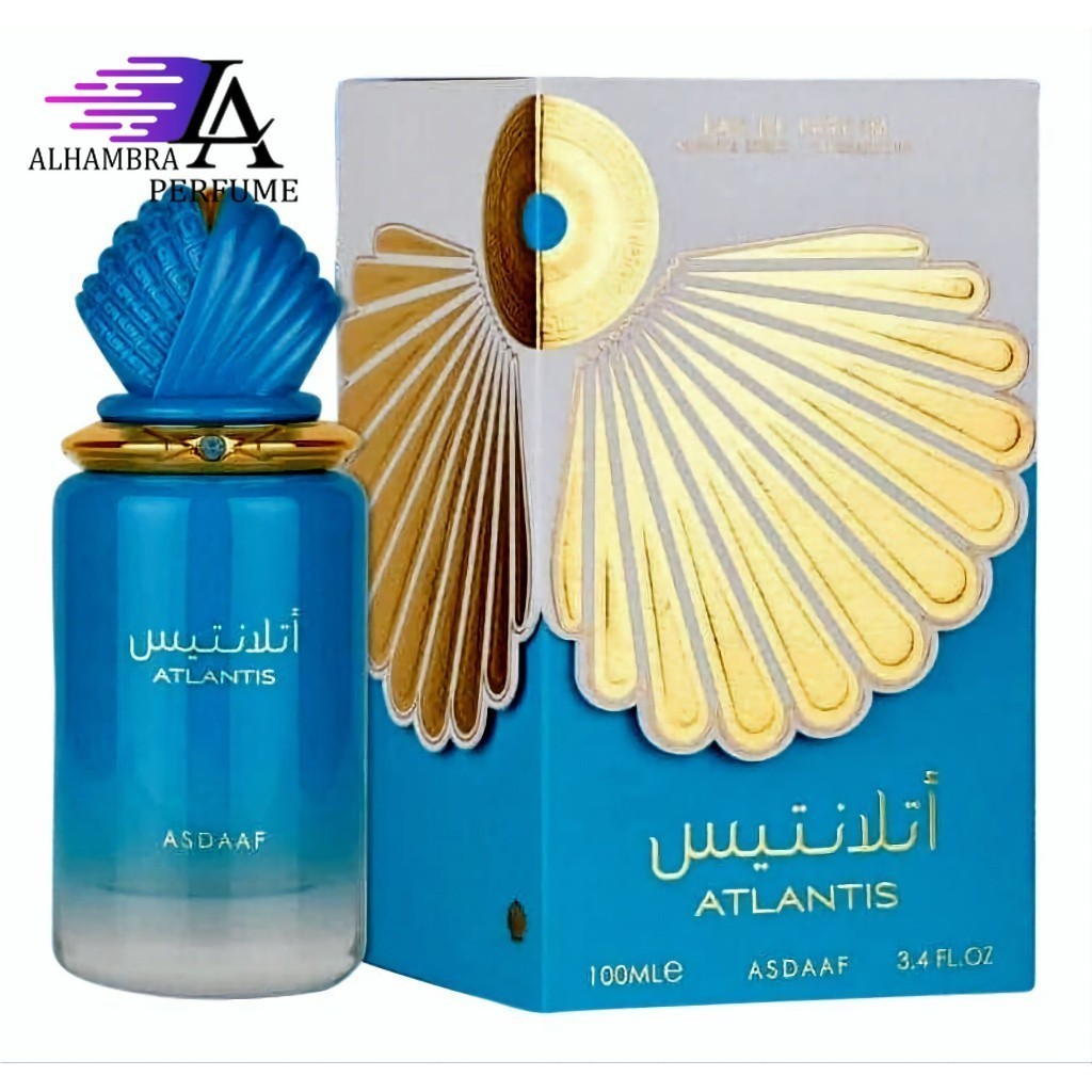 Atlantis Blue 100 ML lattafa Asdaf perfume Unisex original from Dubia ...