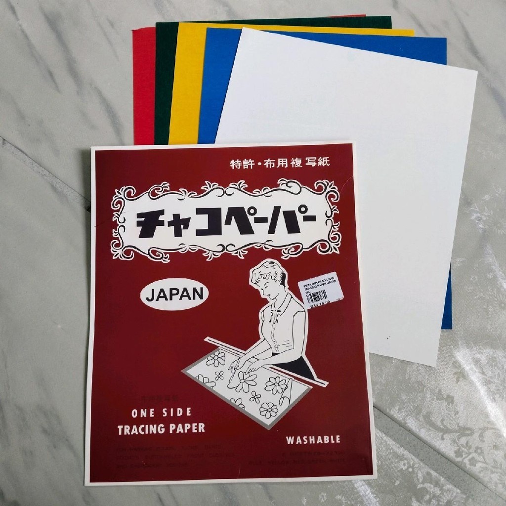 (5PCS) tracing paper origanal jepun/kertas surih/kerta tanda baju ...