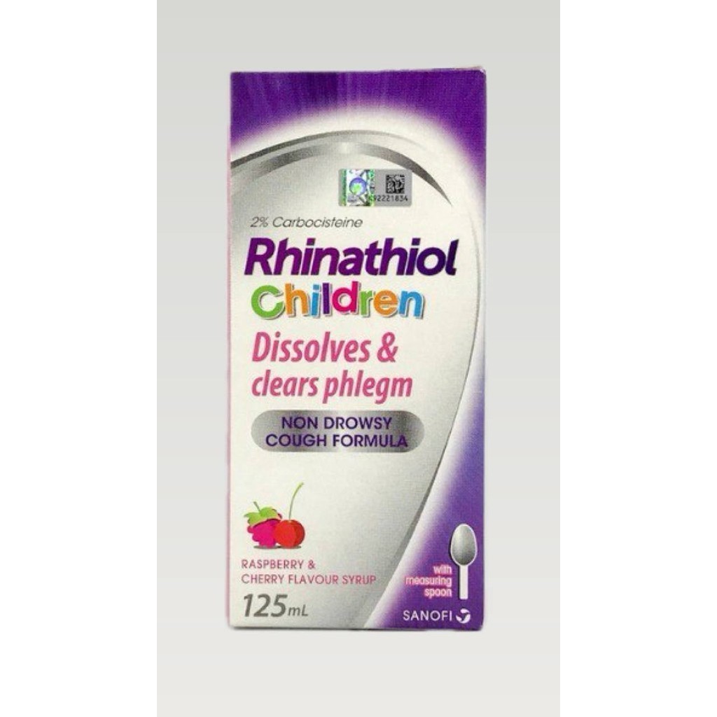 RHINATHIOL CHILDREN SYRUP 125ML | Shopee Malaysia