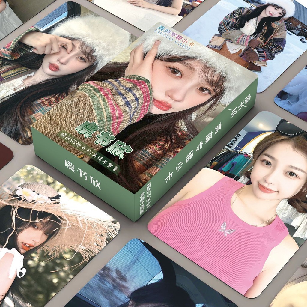 55pcs Bai Lu Lomo Cards Cheng Yi TNT Photocards Esther YU Shuxin Rosy ...