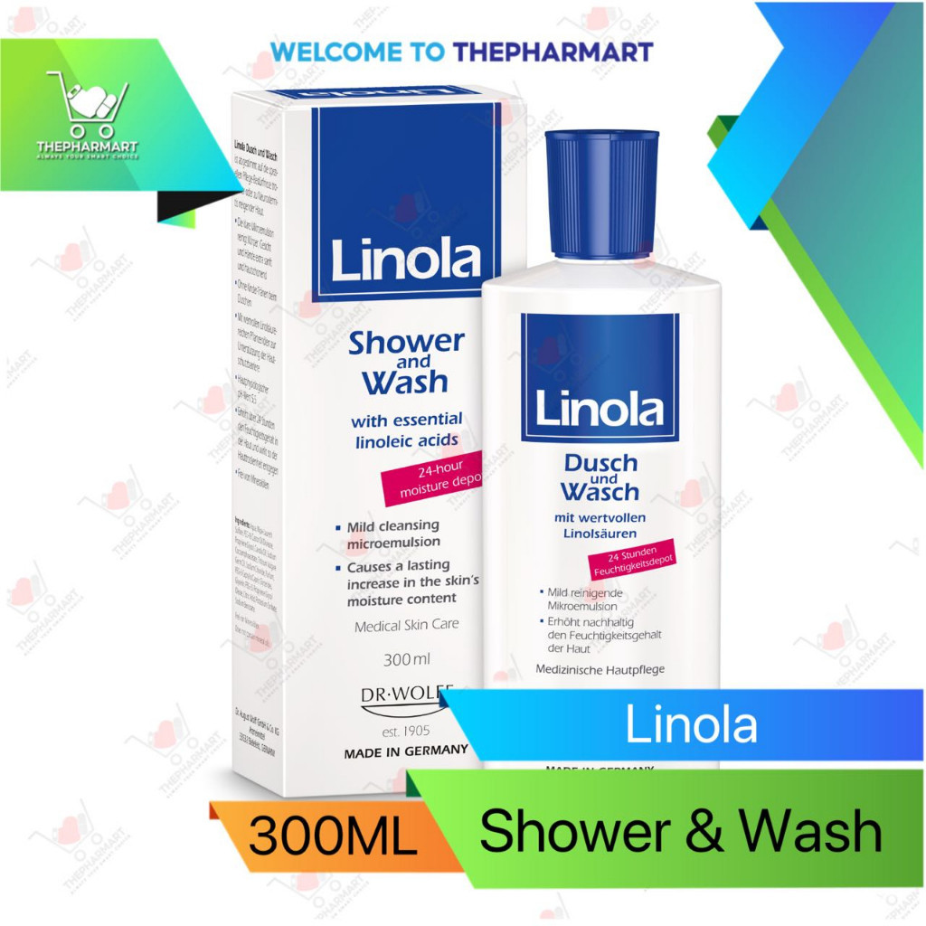 Linola Shower & Wash (300ML) | Shopee Malaysia