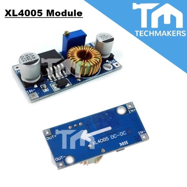 XL4005 5A Max DC-DC Step Down Adjustable Power Supply Module LED Lithium Charger Board XL 4005 ...