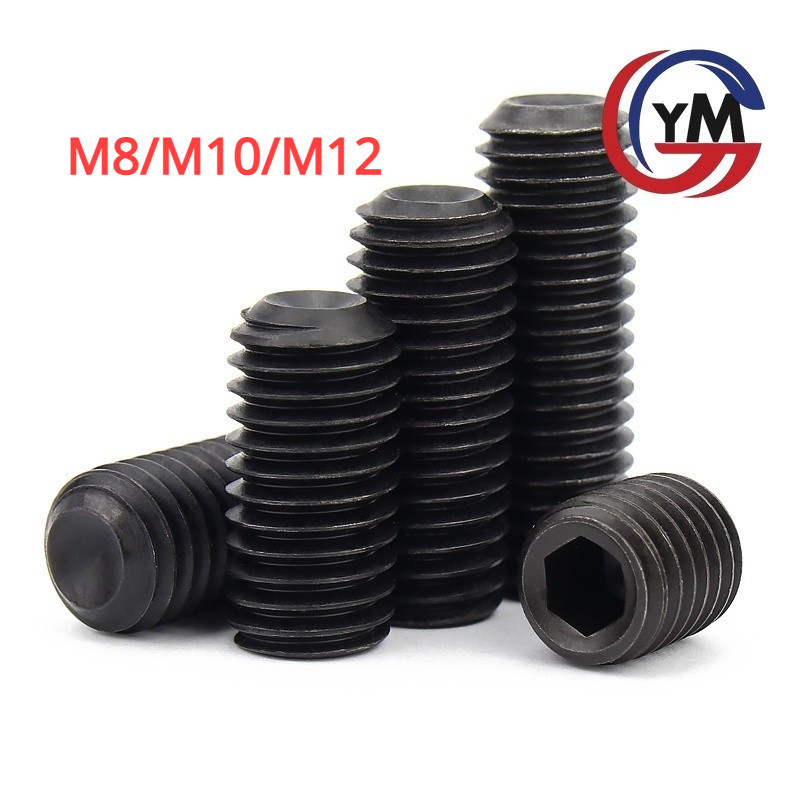 [YMH] Fixed Screw Grade 12.9 Black Concave Machine Meter Screw Hexagon ...