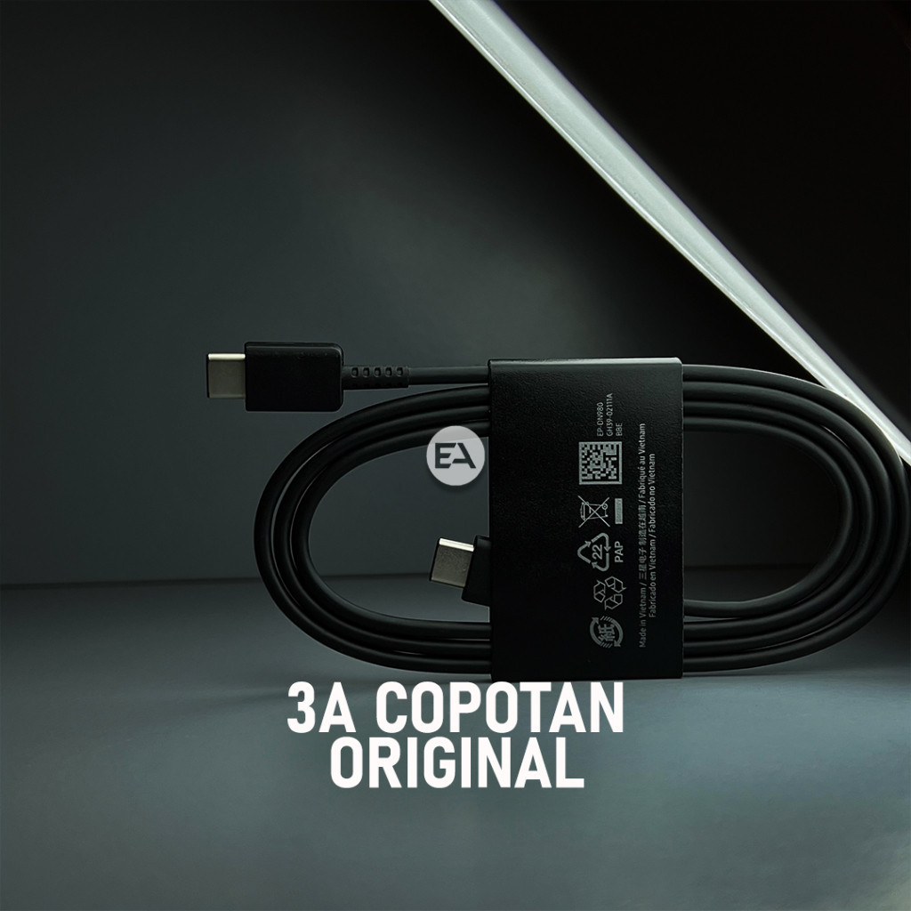 Samsung Data Cable TYPE C TO TYPE C COPOTAN SUPER FAST CHARGING ...