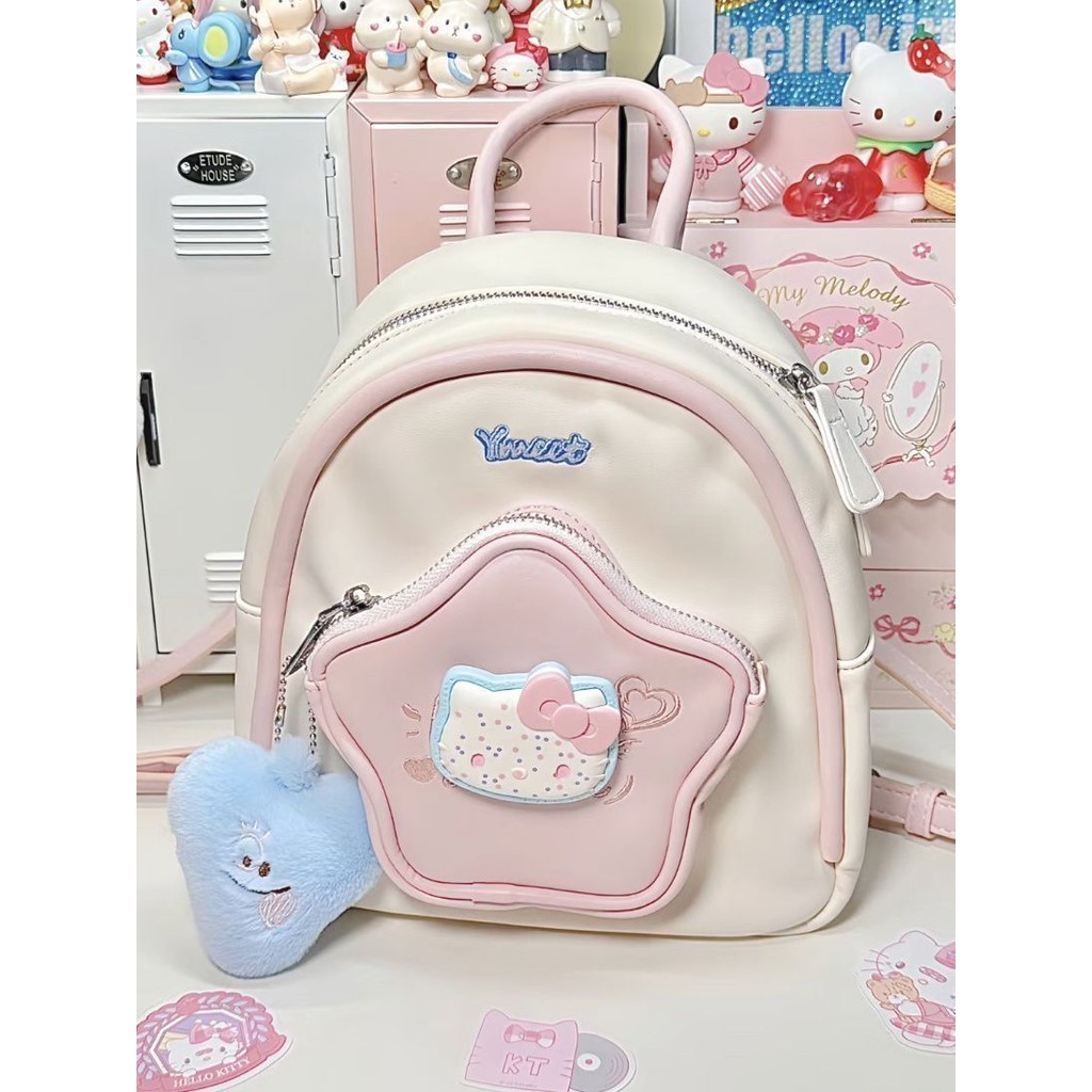 Pentagram Mini Backpack 2023 College Student Bag Five-pointed Star Mini ...
