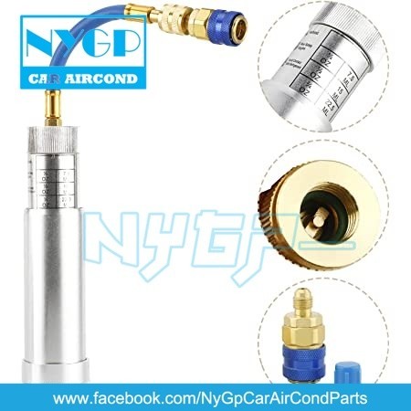 Compressor Oil Injector (60ml) Air Cond R134A Compressor Oil Dye ...