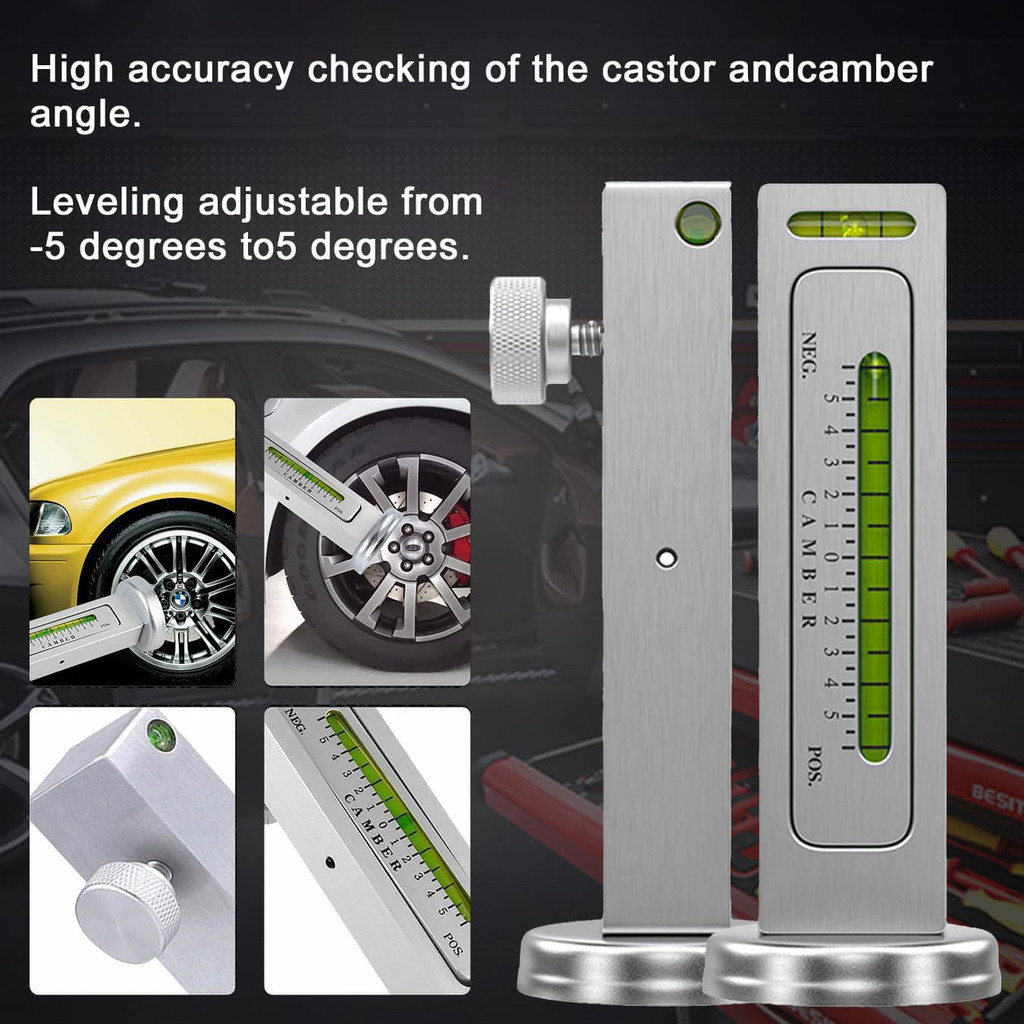 Car Magnetometer Tool, Car Camber Adjustment Tool, Caster Support Wheel ...