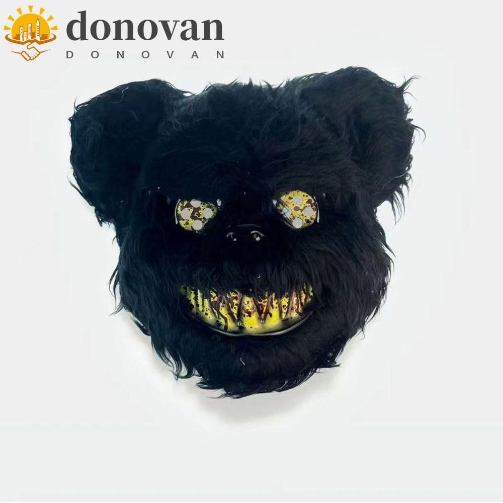 DONOVAN Bloody Plush Bunny Mask, Ghost Festival Scary Halloween Mask ...