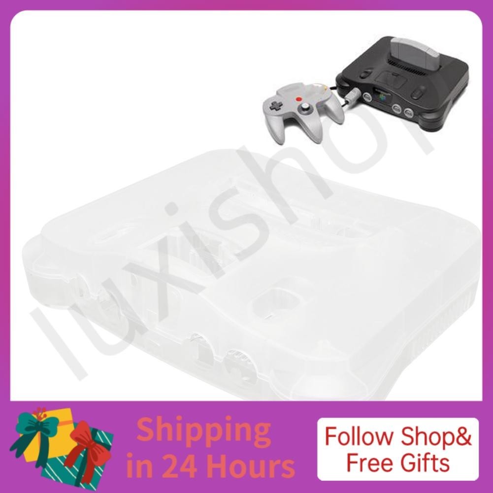 Iuxishop N64 Replacement Case Retro Video Game Console Shell For ...