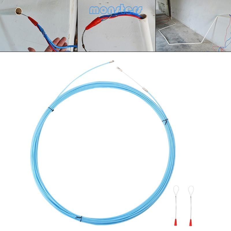 Mon 3mm Cable Puller Blue Guide Device Electric Cable Push Pullers Duct ...