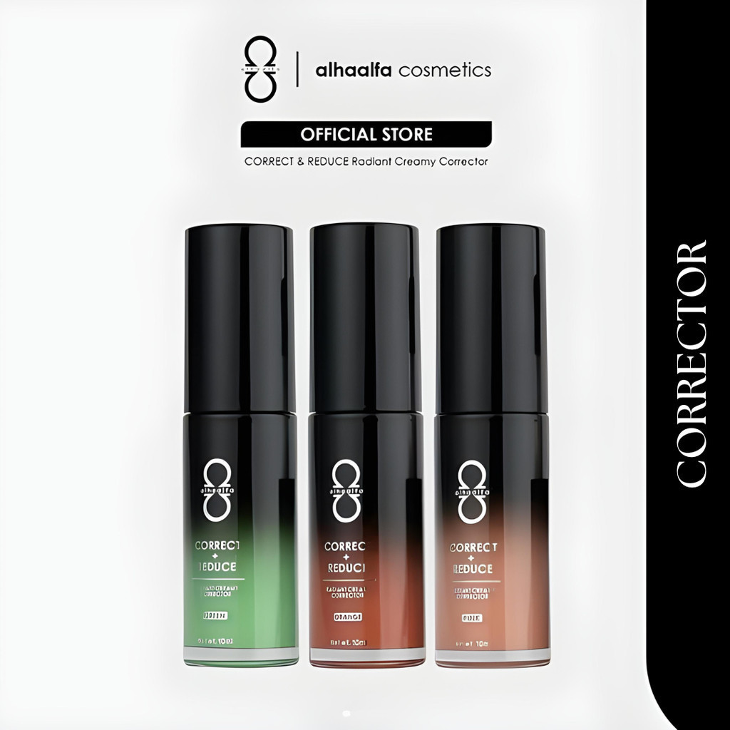 ALHA ALFA Corrector 10ml Colour Correct Reduce Radiant Creamy Concealer ...