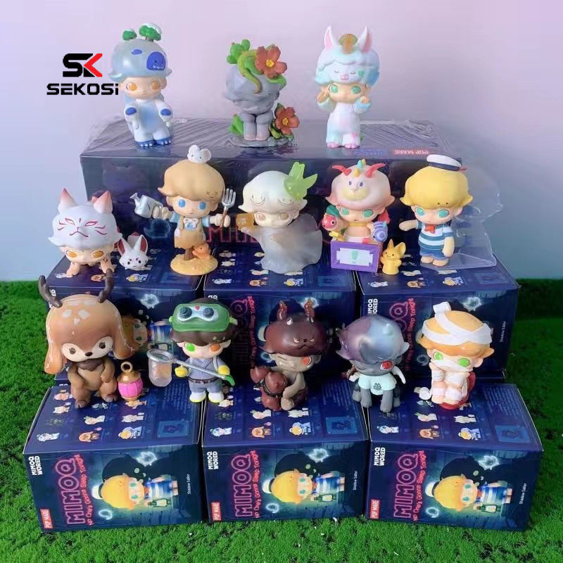 Sk POP MART Doll DIMOO Tonight No Series Mystery Box Figure POP MART ...