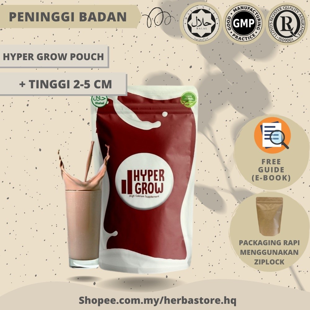 HYPER GROW UP UBAT TINGGI HERBAL ORIGINAL supplement peninggi badan ...