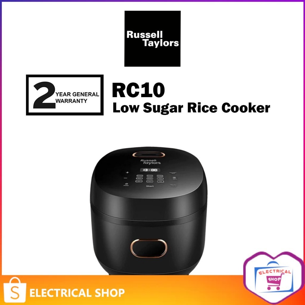 Russell Taylors 1.8L Digital Low Sugar Rice Cooker RC10 / Philips 1.8L ...
