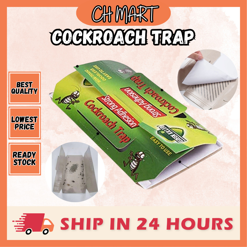 [10pc one set] Perangkap Gam Lipas & Cicak/ Cockroach And Lizard Extra ...