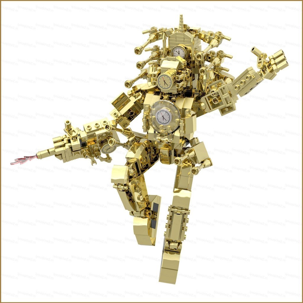 333 Skibidi Toilet Mecha knight Building Blocks Speakerman Monitor Man ...