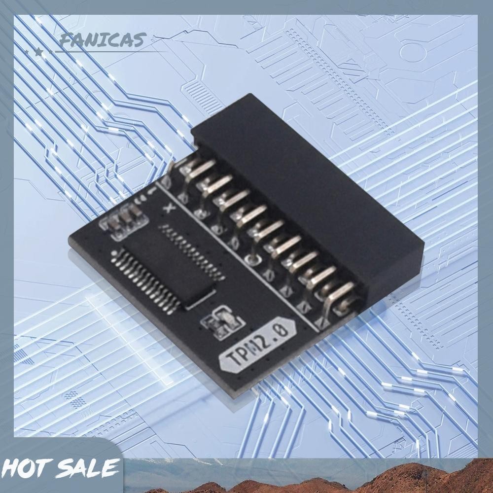 [fanicas My] Tpm 2 0 Encrypted Security Module Board Lpc 20 Pin Mainboard Card For Windows 11