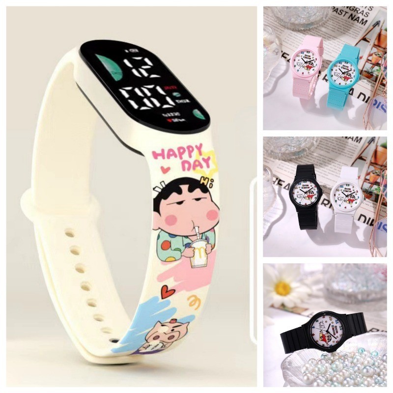 Student/Kids Watch Cute Crayon Shin-chan Quartz Watch Pointer Type ...