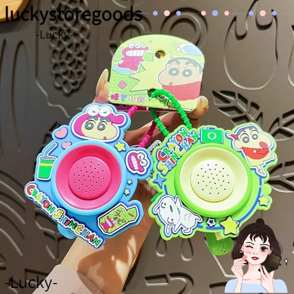 LUCKY Record Keychain, with Key Chain Recordable Mini Speaker ...