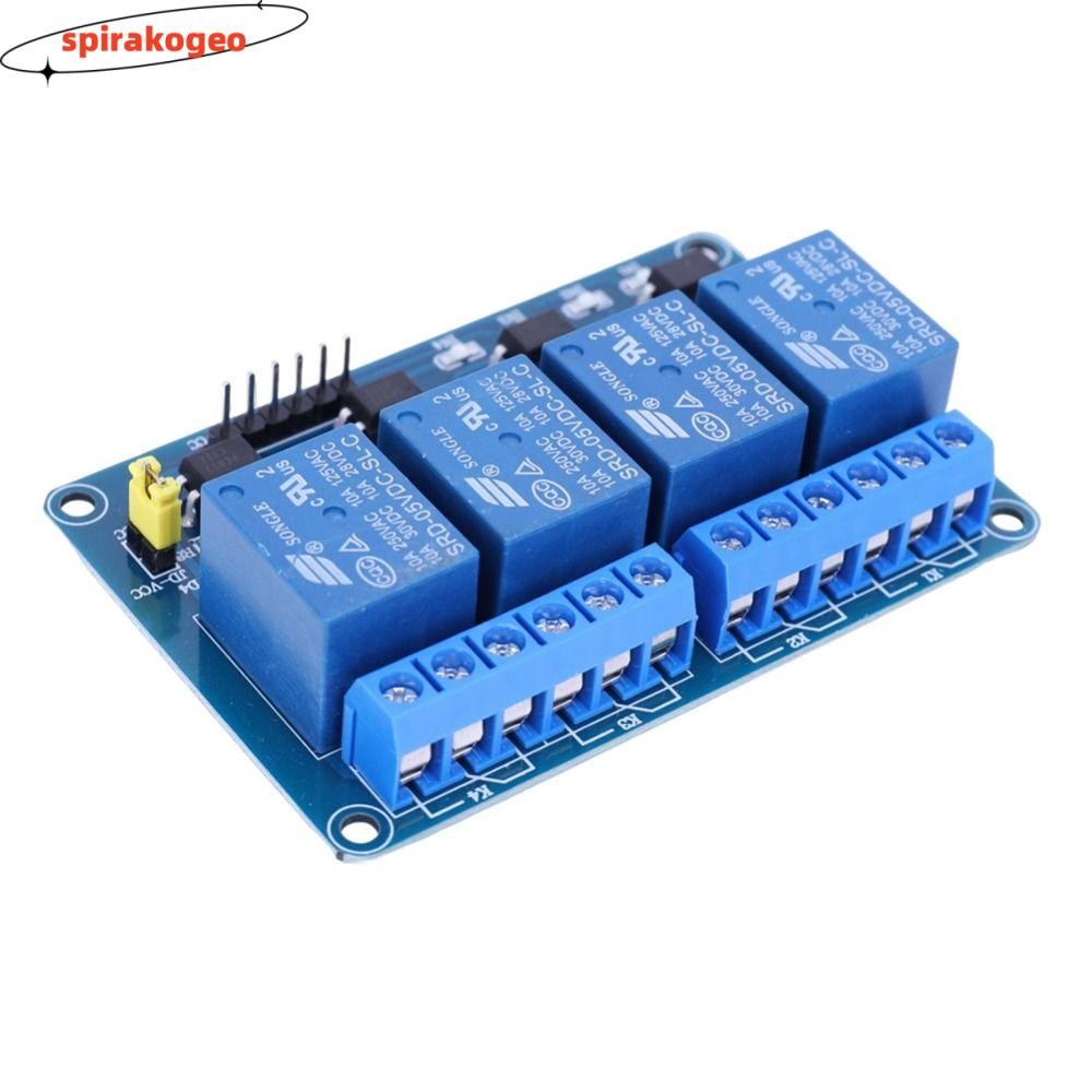 SPIRAKOGEO High and Low Level Trigger, 1 2 4 Channel Shield Relay ...
