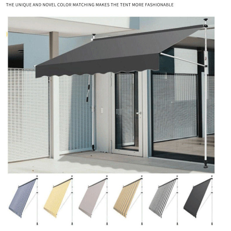 Umbrella Awning Sunscreen Puff Beveled Balcony Household Courtyard ...