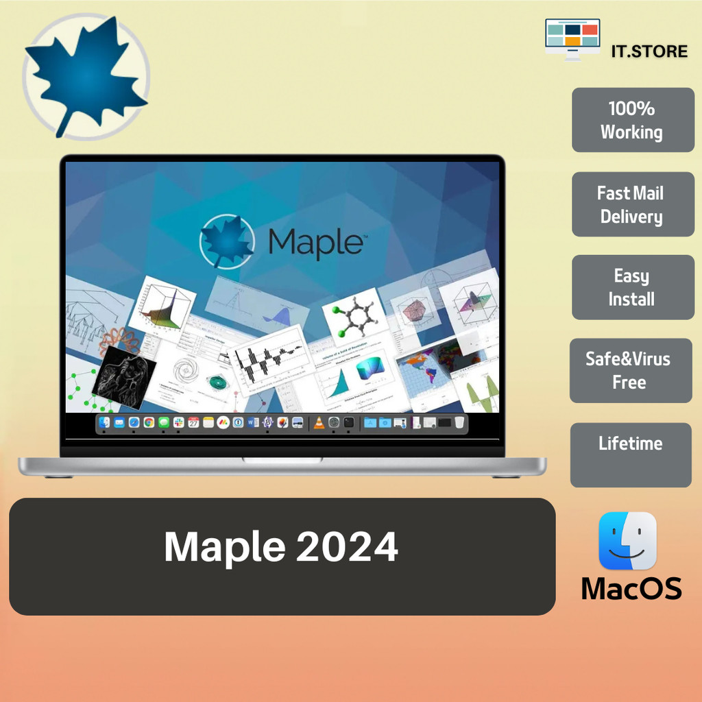 Maplesoft Maple MacOS – Advanced math software for symbolic computation, visualization ...