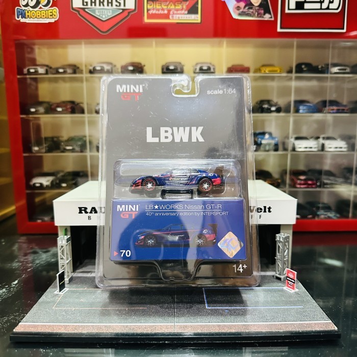 Mini GT 70 LB Works Nissan GTR R35 40th Anniversary Edition by INTERSPORT LBWK Japan | Shopee ...