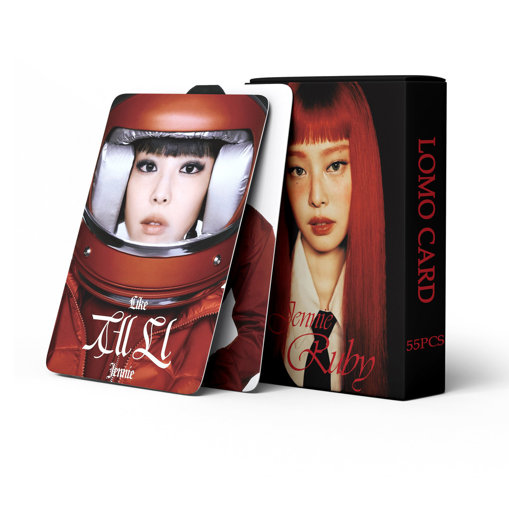 Blackpink JENNIE RUBY LIKE Photocard Lomo Card Postcard 55pcs/box ...