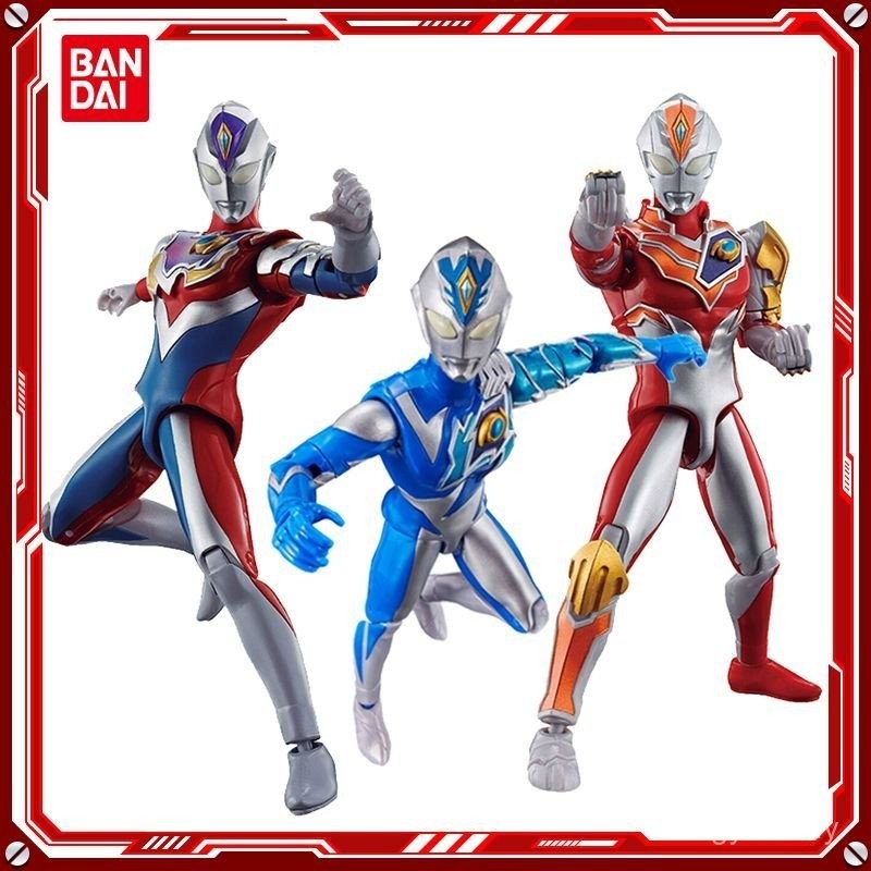 Bandai Ultrahero Toy Ultraman Super Action Figure Dekai Shining Type ...