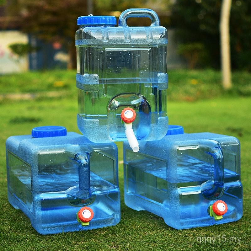 Outdoor Pure Packing Drinking Bucket with Faucet Plastic Household ...