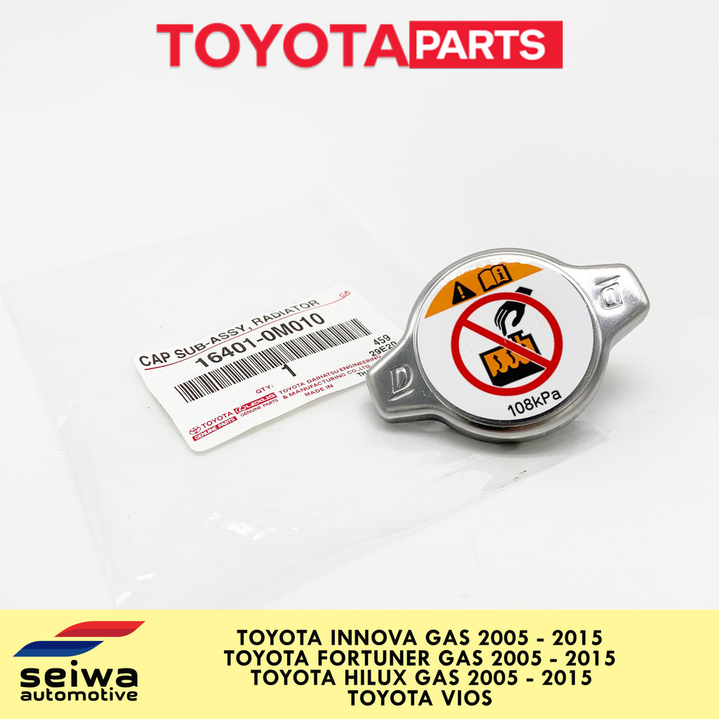 Toyota Innova Gas Radiator Cap - Toyota Vios Radiator Cap - Toyota Fortuner Cap Radiator Cap ...