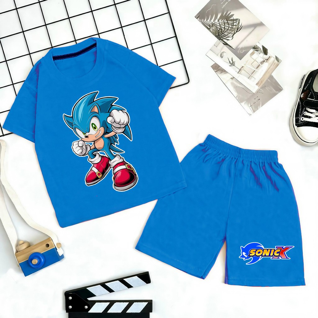 KATUN WANWAN - SONIC DTF SUIT FOR BOYS, PREMIUM 24s COTTON, SHORT ...