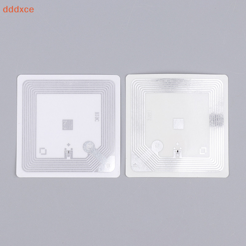 [dddxce] 10pcs NFC Tags Sticker 13.56Mhz RFID NFC Tag Stickers ICODE ...