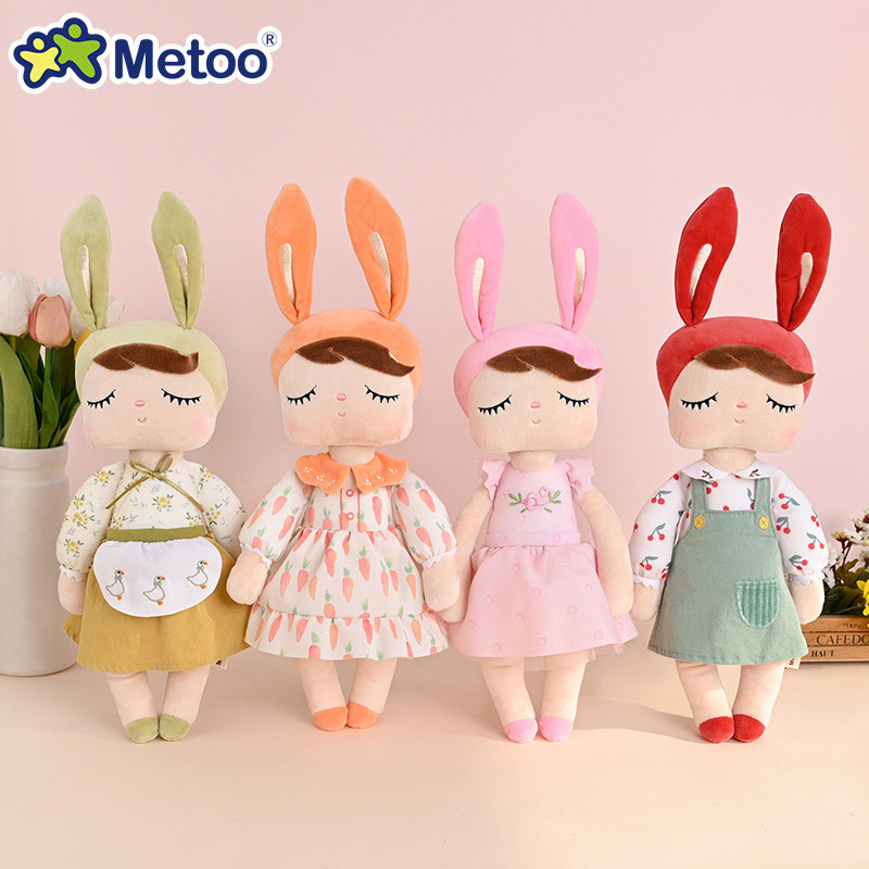 Metoo Angela Pastoral Rabbit Princess Plush Hug Doll,Kid Birthday Gifts ...