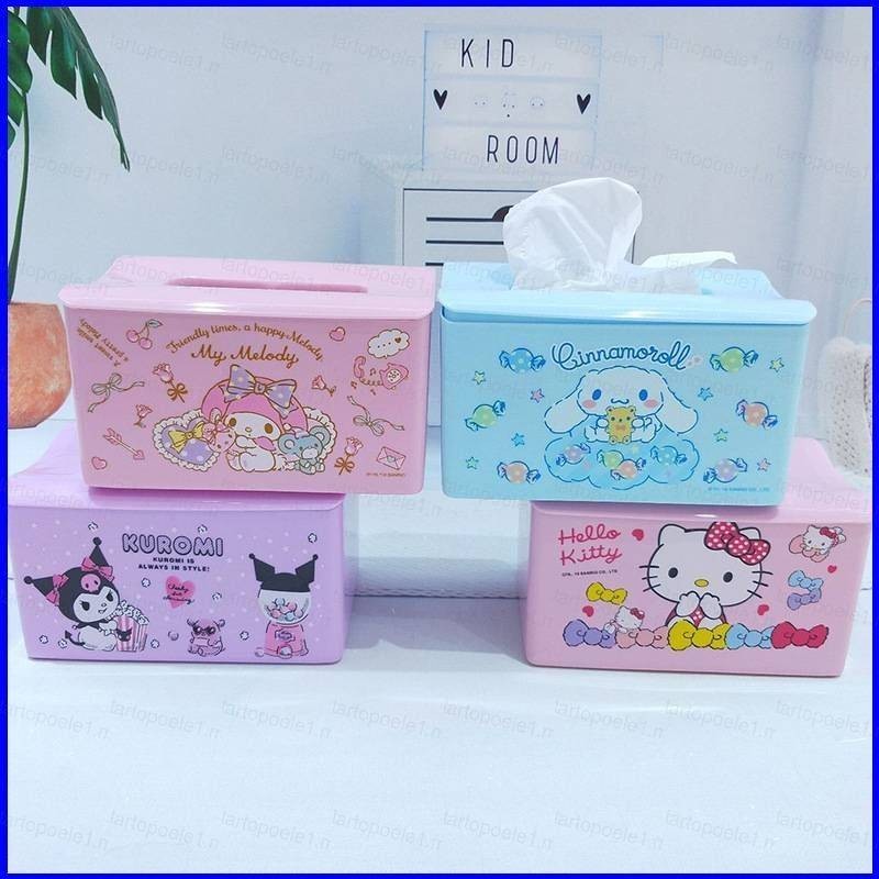 BX Sanrio Kuromi HelloKitty melody cute cartoon waterproof Tissue box ...