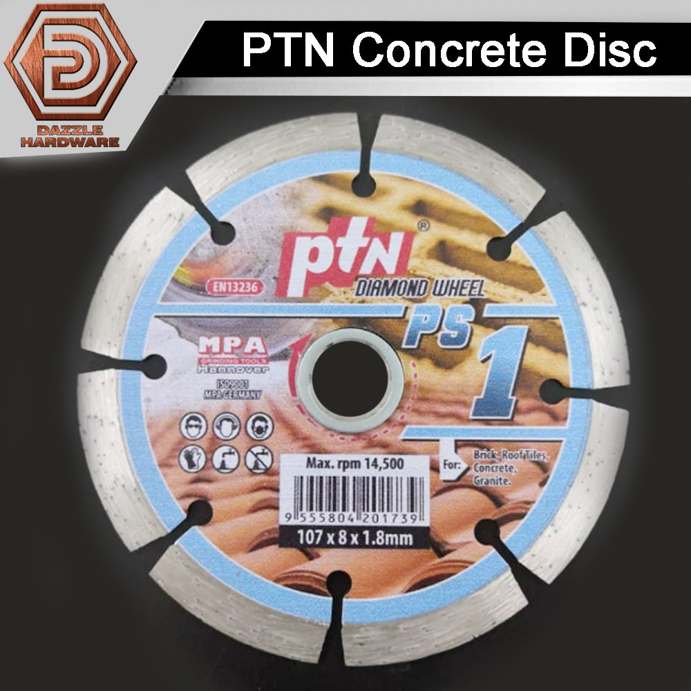 PTN ps1 diamong cutting disc masonry cutting disc concrete cutting disc ...