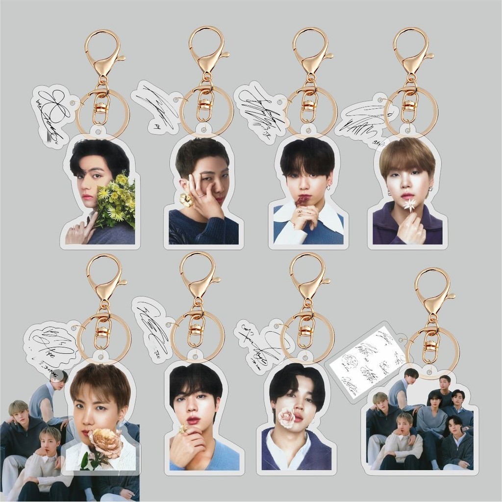Kim Tae Hyung V Jung kook Jung kook BTS HD Acrylic Keychain | Shopee Malaysia