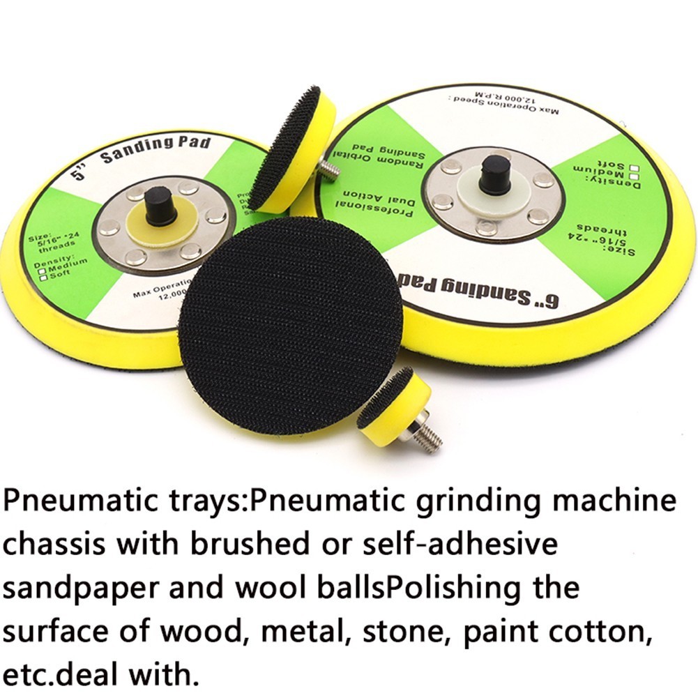 [TWILIGHT] 1''- 6'' Polishing Sanding Disc Backing Pads Hook And Loop ...