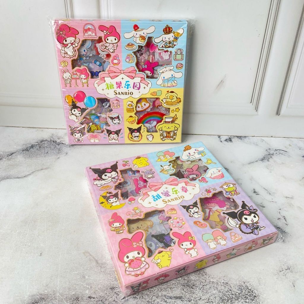 Sticker 100 Sheets Box Sanrio Super Cute Cute Sanrio Sticker/Box ...
