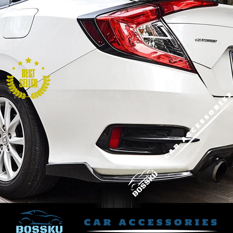 Honda Civic FC 2016-2022 Civic FC Rear Bumper Side Rear Lips Rear ...