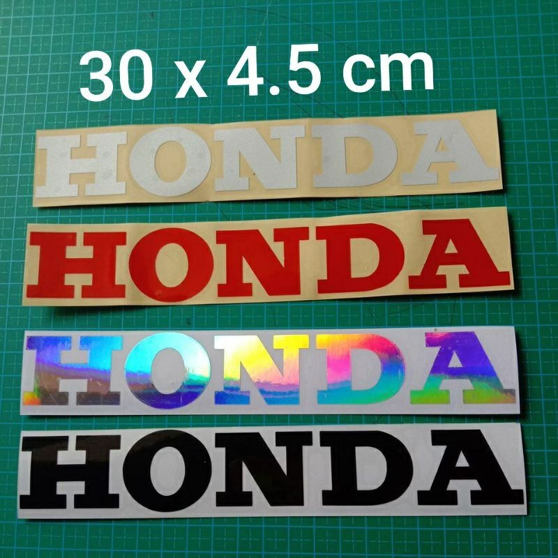 Honda WRITING CUTTING STICKER | Shopee Malaysia