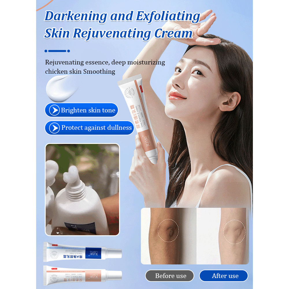 Urea cream hydrating exfoliating to remove chicken skin | Shopee Malaysia