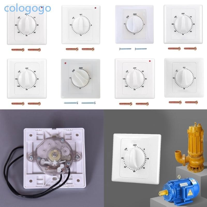 COLO Time Switch Light Switch Sockets Countdown Timer Household Time ...