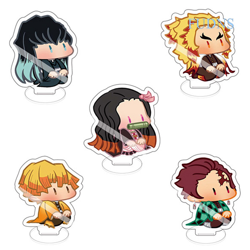 [FDX] Q Version 6cm Demon Slayer Animation Merchandise Acrylic Stand ...