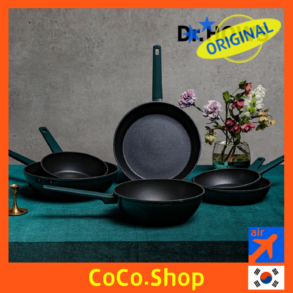 [Dr.HOWS] Urban Cookware Induction 20cm 24cm 28cm Wok Frying Pan | Shopee Malaysia