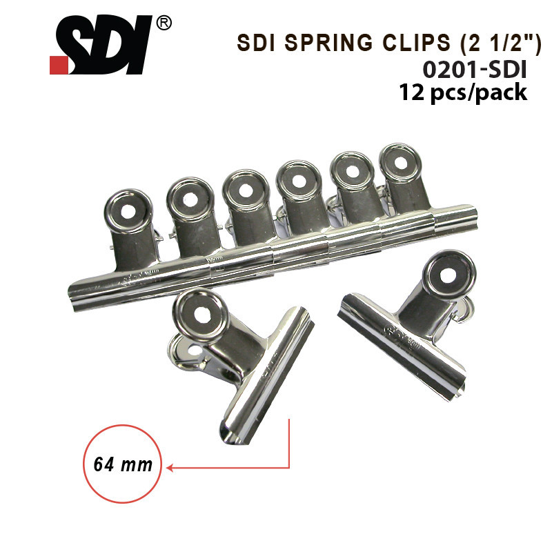 SDI 020X-SDI Spring Clips (12 pcs/pack) | Shopee Malaysia