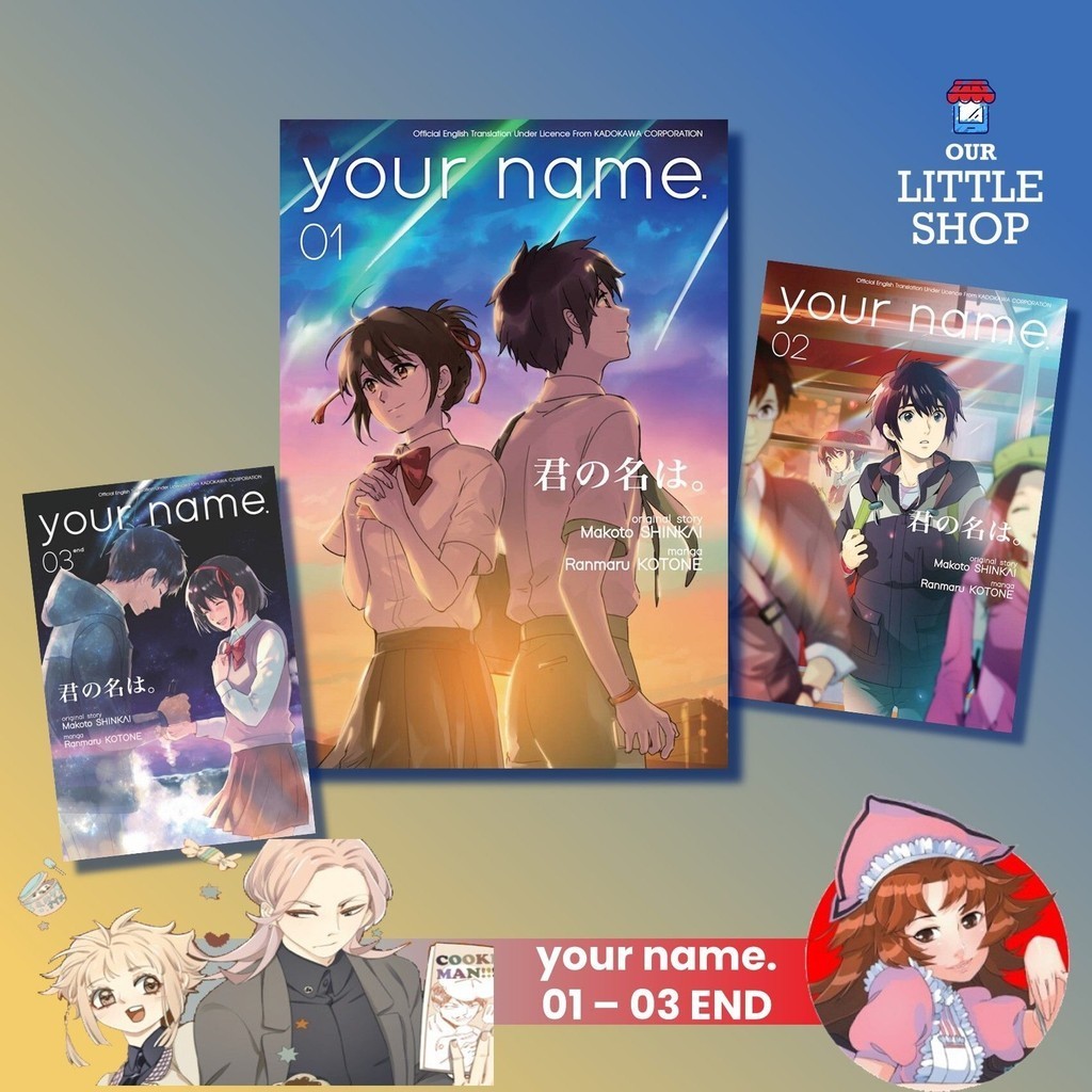 [ENG] YOUR NAME 01 - 03 END [GEMPAK STARZ ROMANTIC BY MAKOTO SHINKAI ...