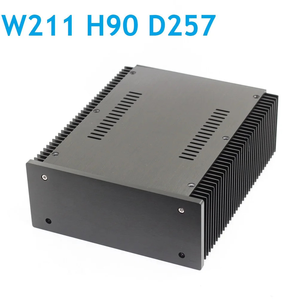 DIY 2109 Preamp DAC Class A Case W211 H90 D257 Heat Dissipation Aluminum Chassis Power Amplifier ...